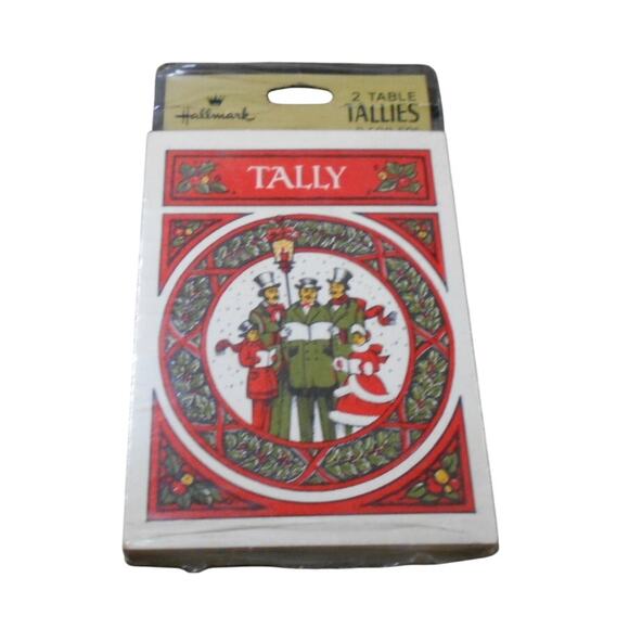 Hallmark | Games | Vintage Hallmark 2 Table Tally Cards For Bridge ...
